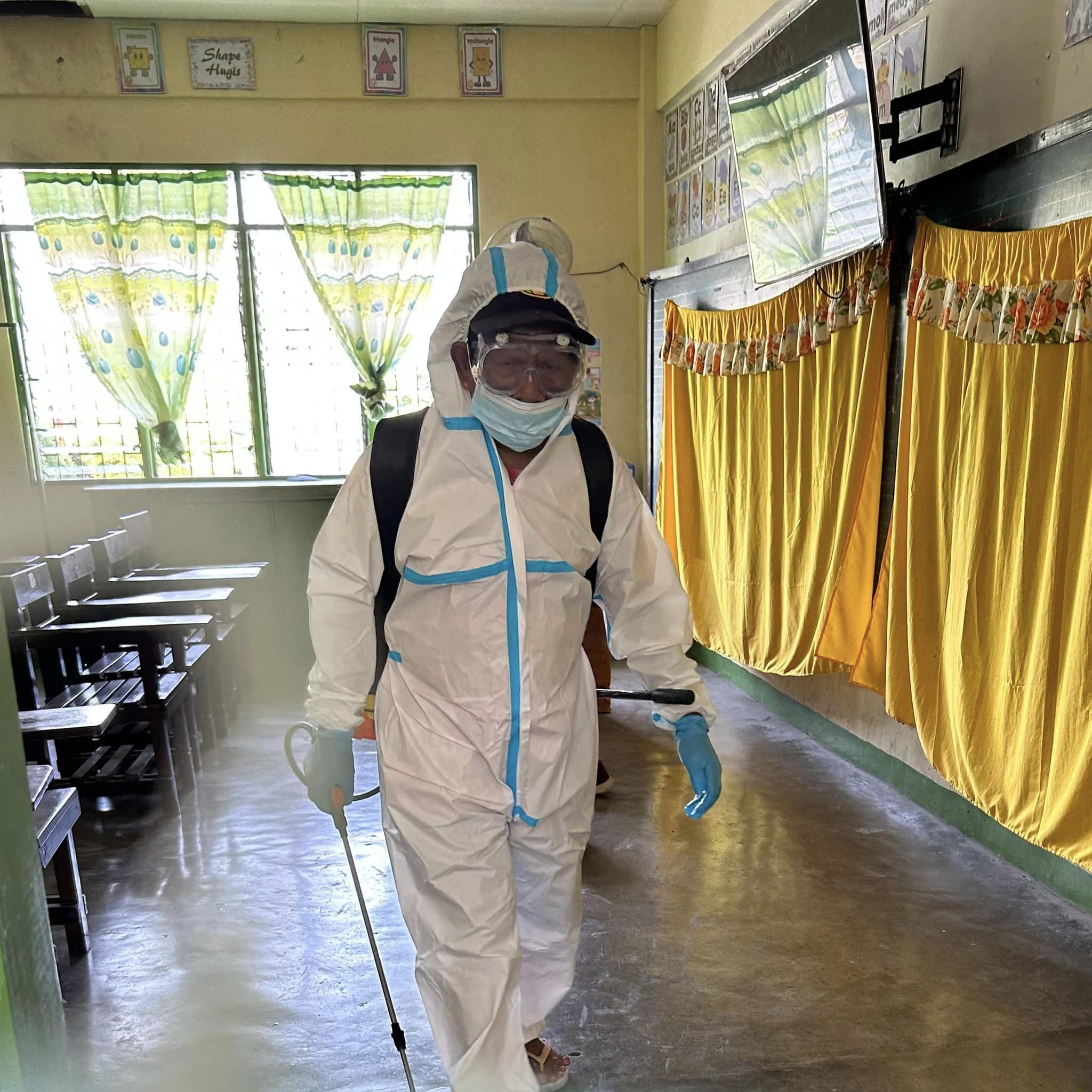 Disinfection of Classrooms | North Bay Blvd ES