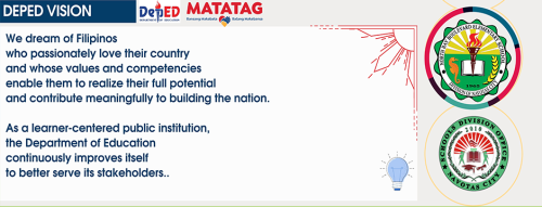 DepEd Mission, Vision and Core Values | North Bay Blvd ES